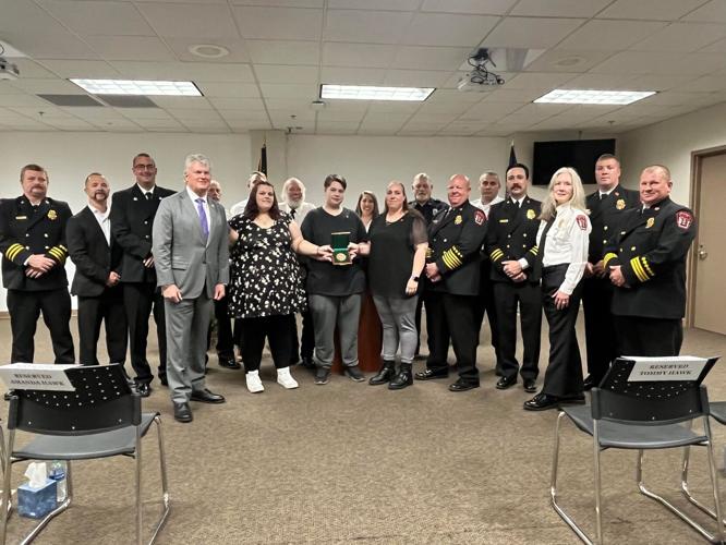 Hawk family accepts Carnegie Medal for the late Thomas Lee Hawk | News ...