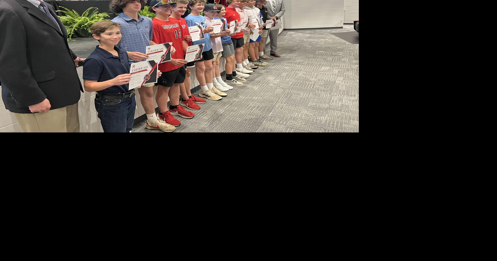 Morgan County Middle championship baseball team honored | News ...