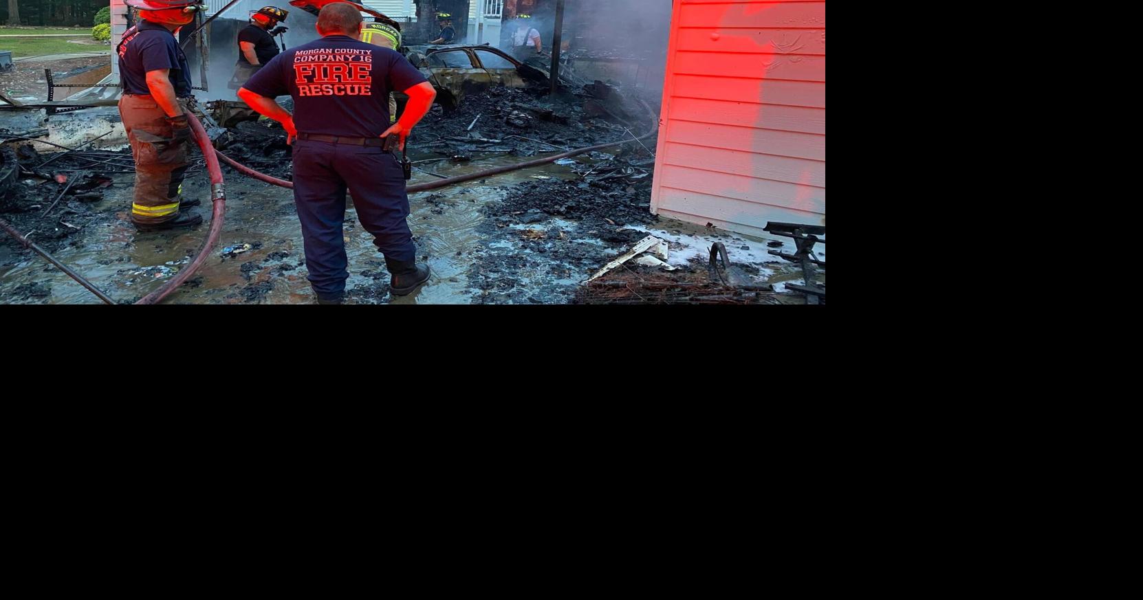 Morgan County fire fighters prevent house from going up in flames ...