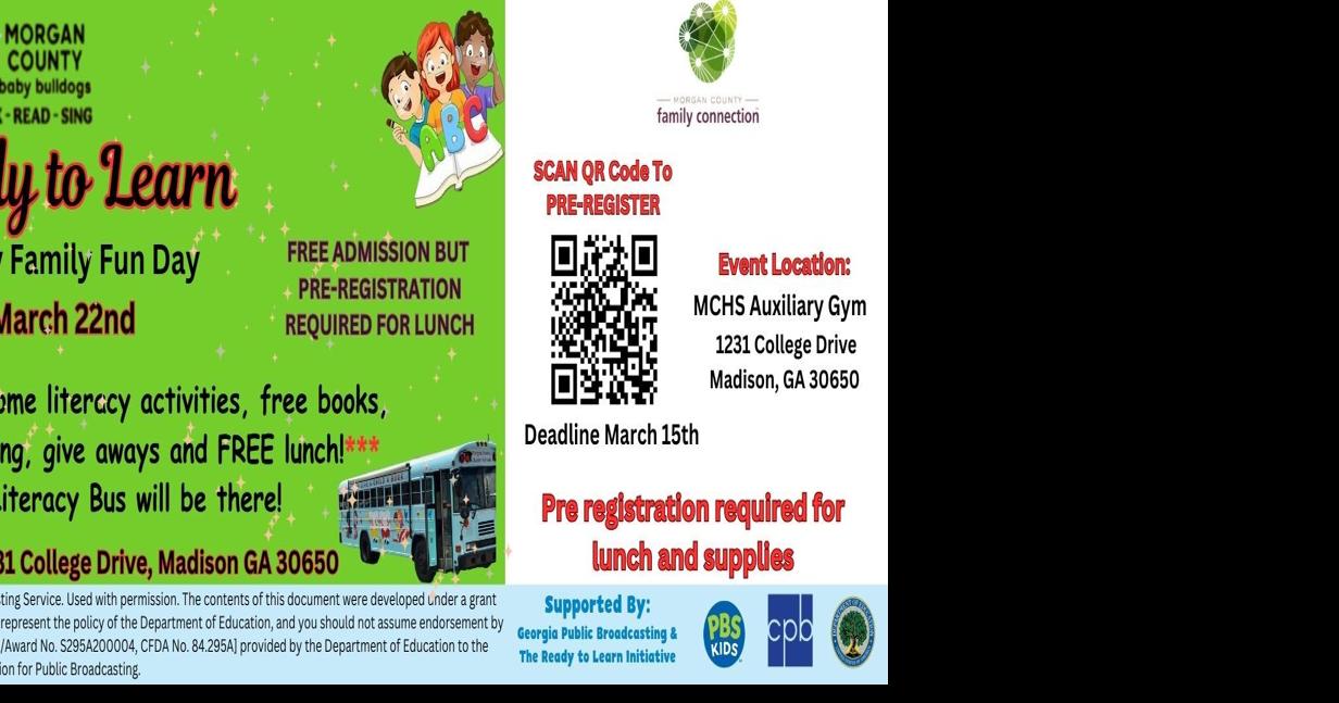 Morgan County Family Connection Hosts Early Literacy Family Fun Day ...