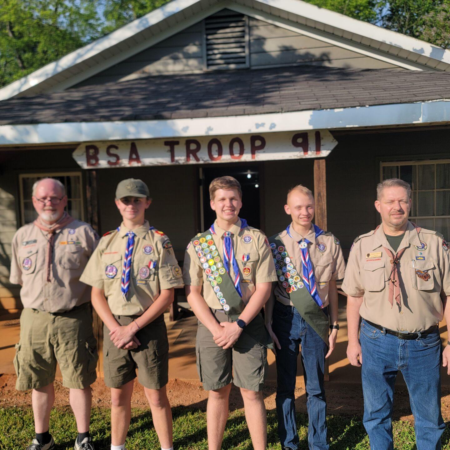Three earn Eagle Scout designations | News | morgancountycitizen.com