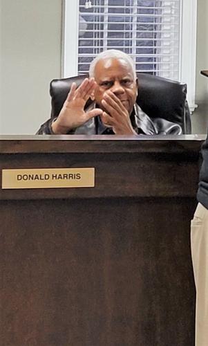 Commissioner Donald Harris returns to BOC a month after heart attack ...