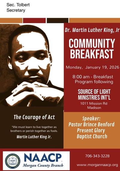 Morgan NAACP To Host Annual Martin Luther King Jr. Breakfast | News ...