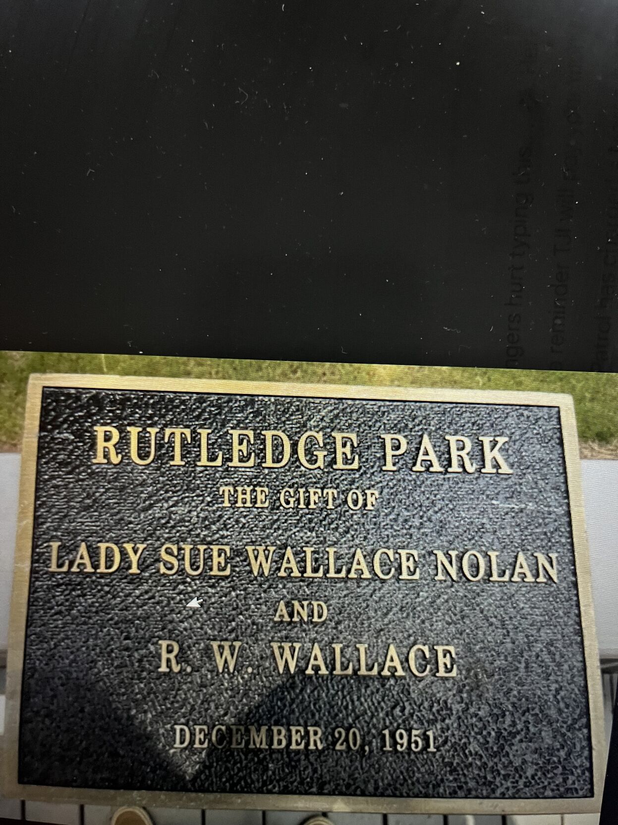 Rutledge Approves Park Easement And Downtown Plaque | News ...