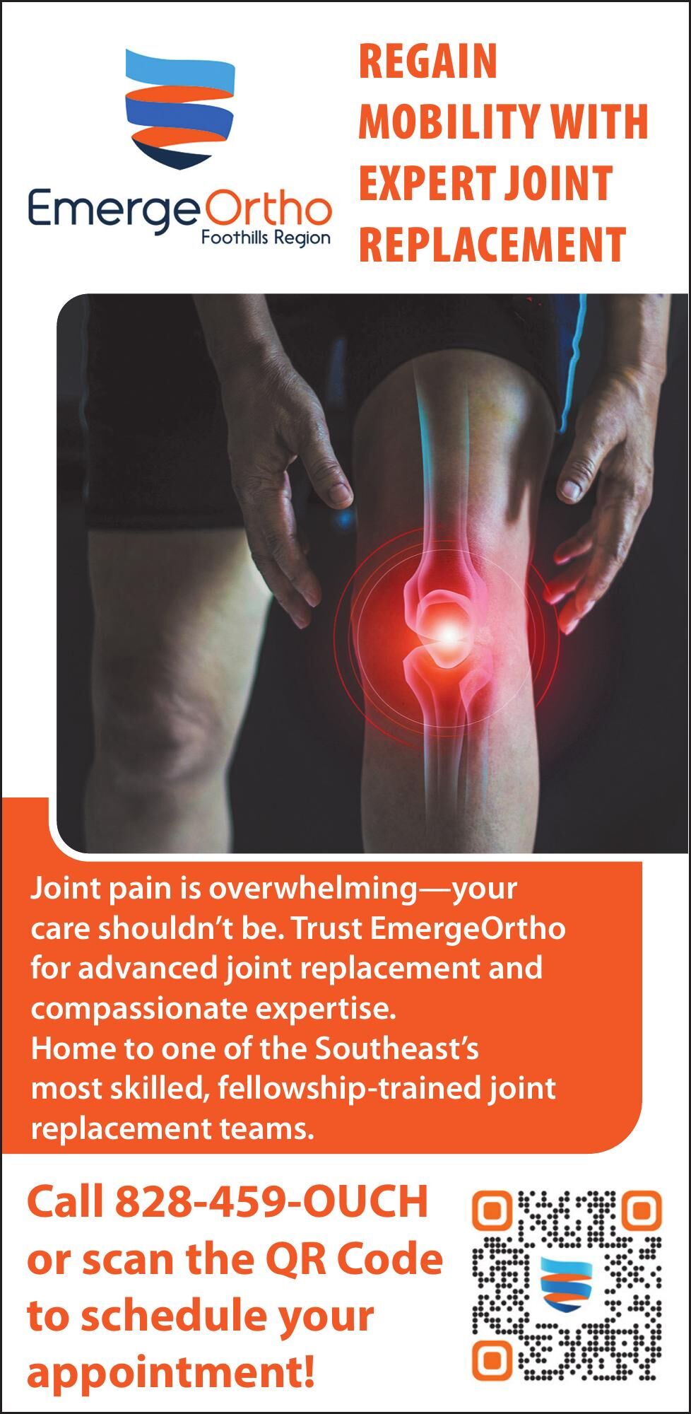 EMERGEORTHO FOOTHILLS REGION