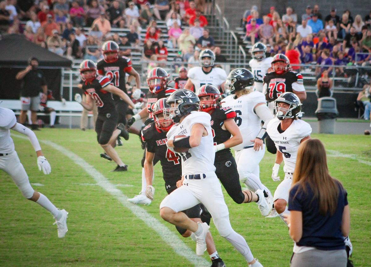 East Burke uses QB rotation to put ball in playmakers’ hands vs. Patton