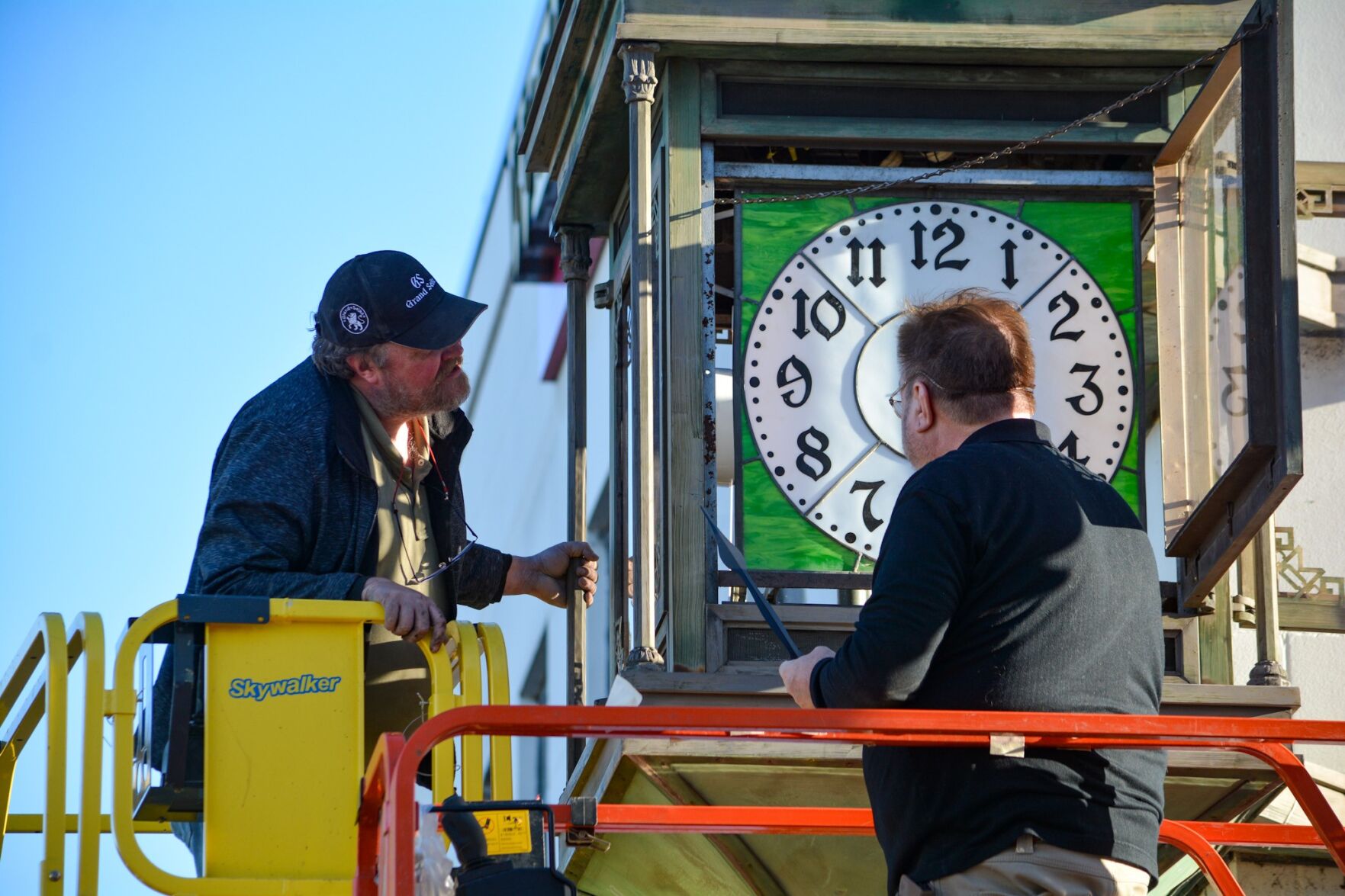 Valdese NC watchmakers restore Morganton's McClintock clock