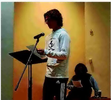 Poet holds workshop, poetry slam at East Burke High School