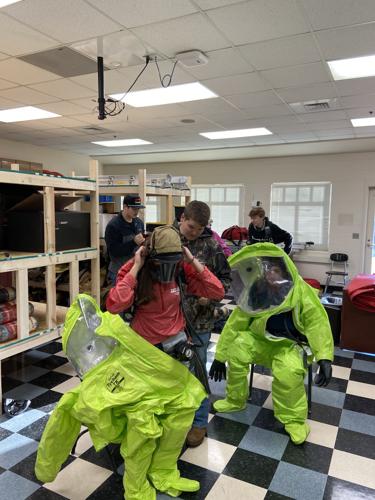 Students learn hazardous material operations