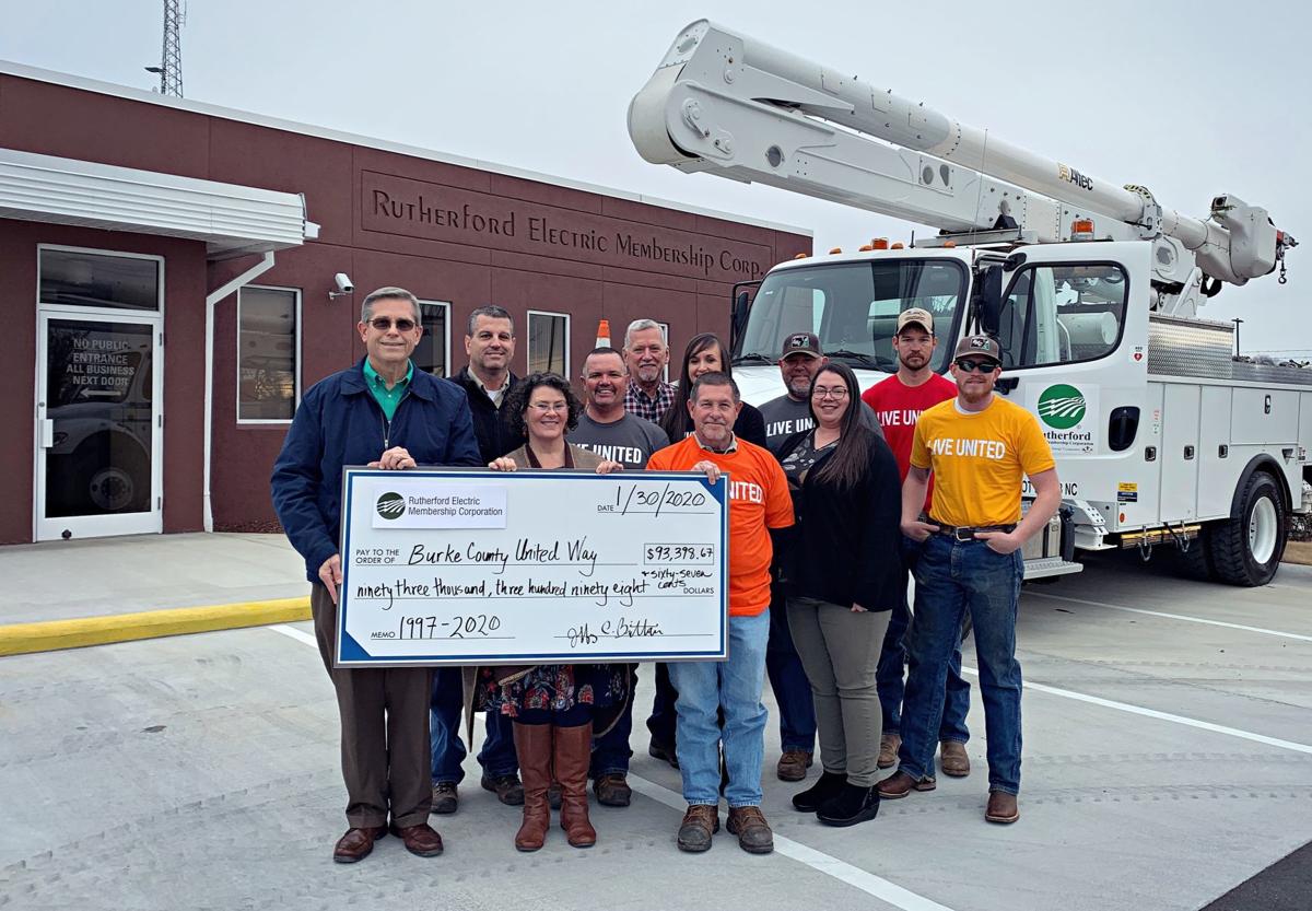 Organization thanks electric cooperative for support