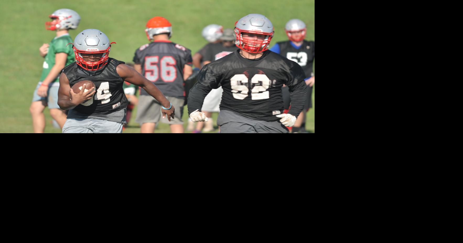 Patton football team hits field for 1st practice of season