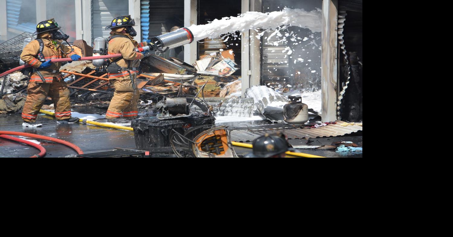 Bingham Storage fire