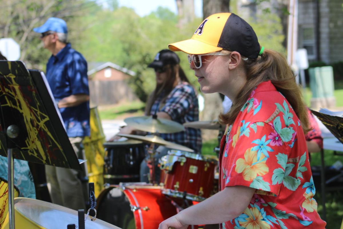 GALLERY: Steely Pan Steel Drum Band performs at library