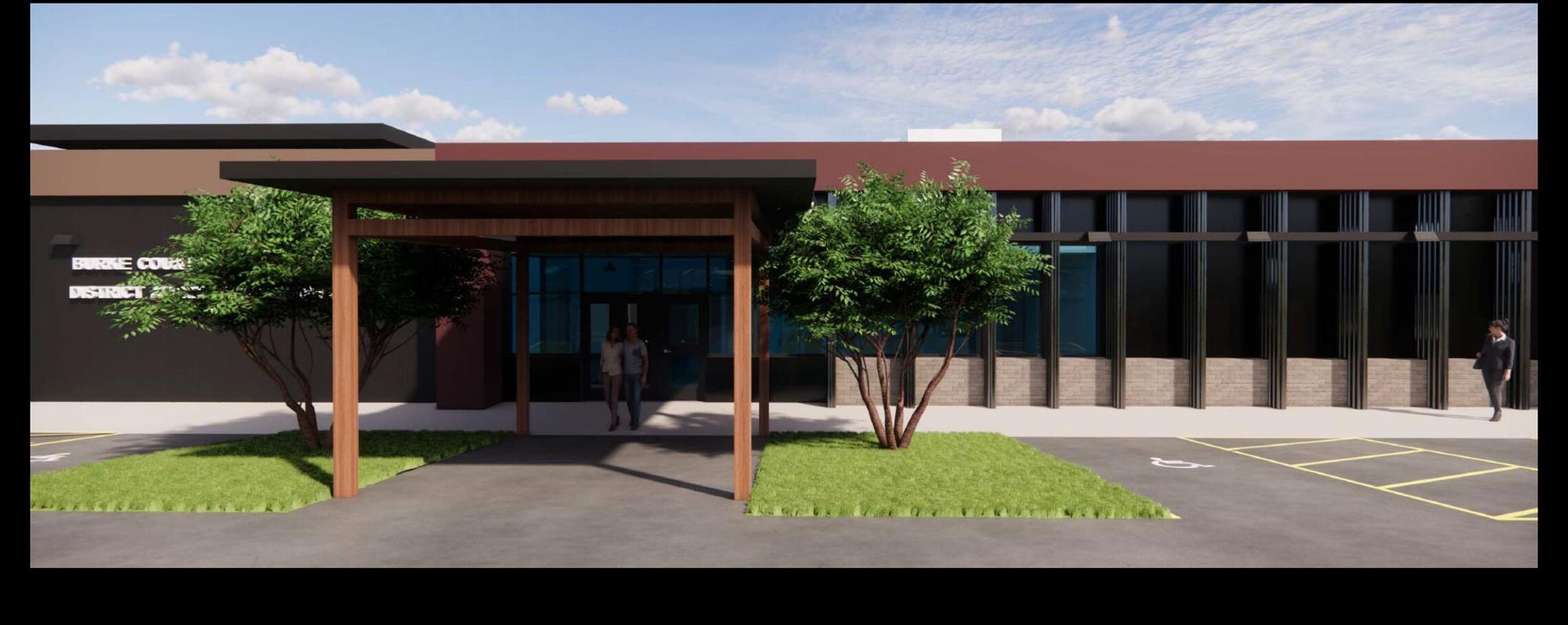 When will Burke County NC Public Schools open new office?