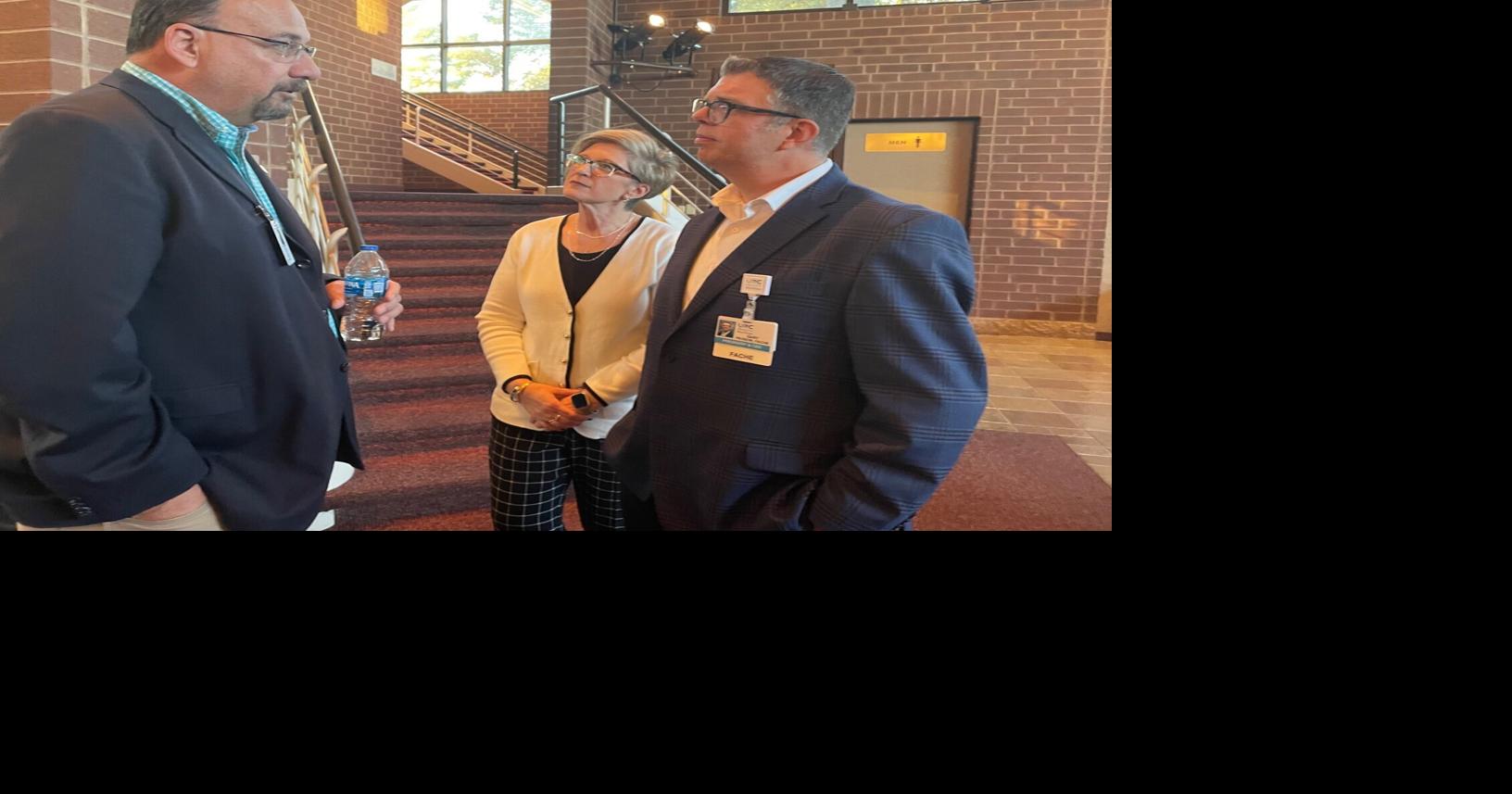 New UNC Health Blue Ridge CEO Gary Paxson meets with public