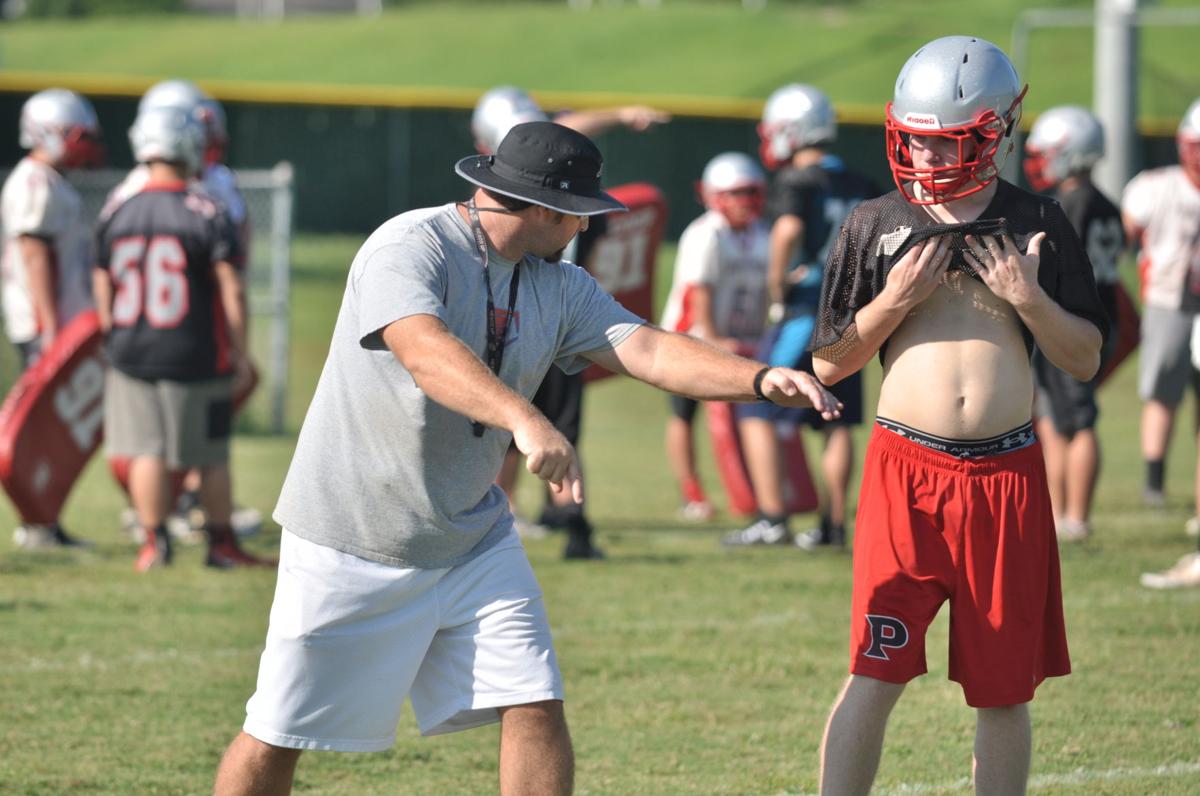 Patton football team hits field for 1st practice of season