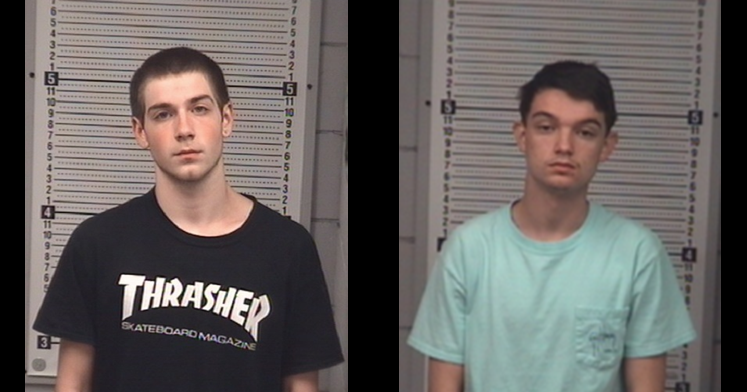 Two teens arrested for felony break-ins, other crimes
