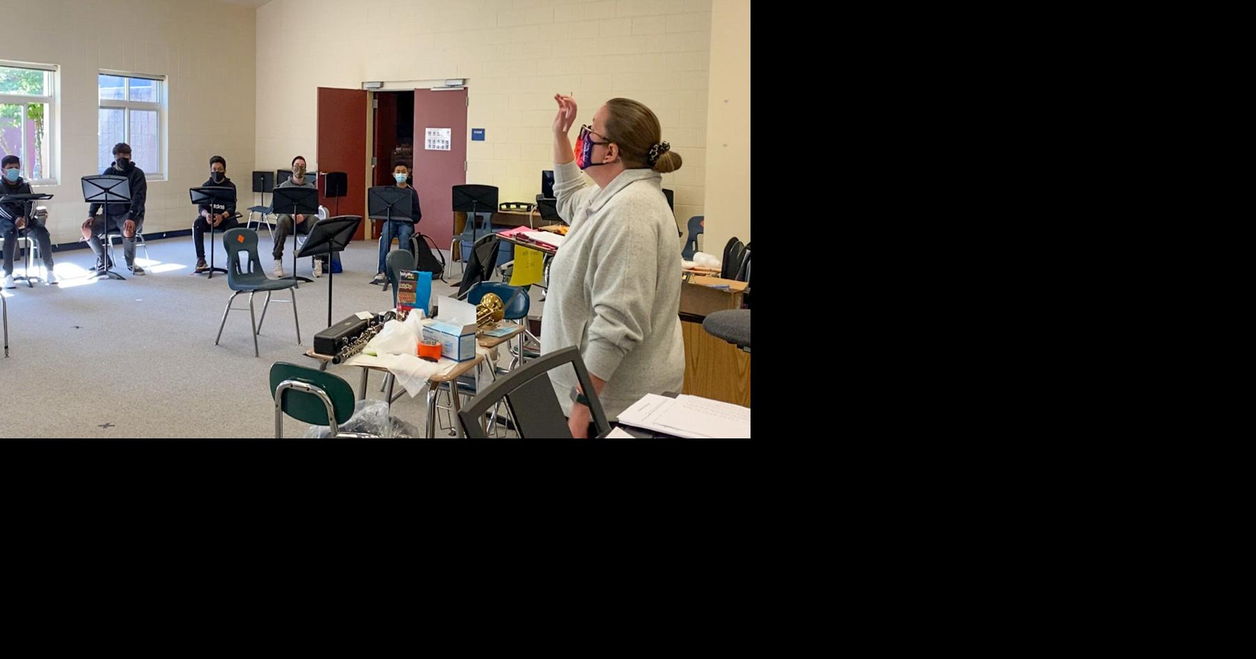 Students return to class full time for first time since March 2020