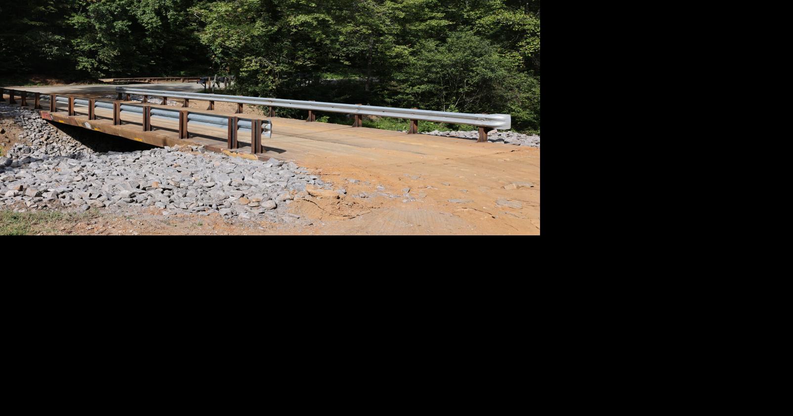 Burke County NC new bridge built 1 year after Hurricane Helene