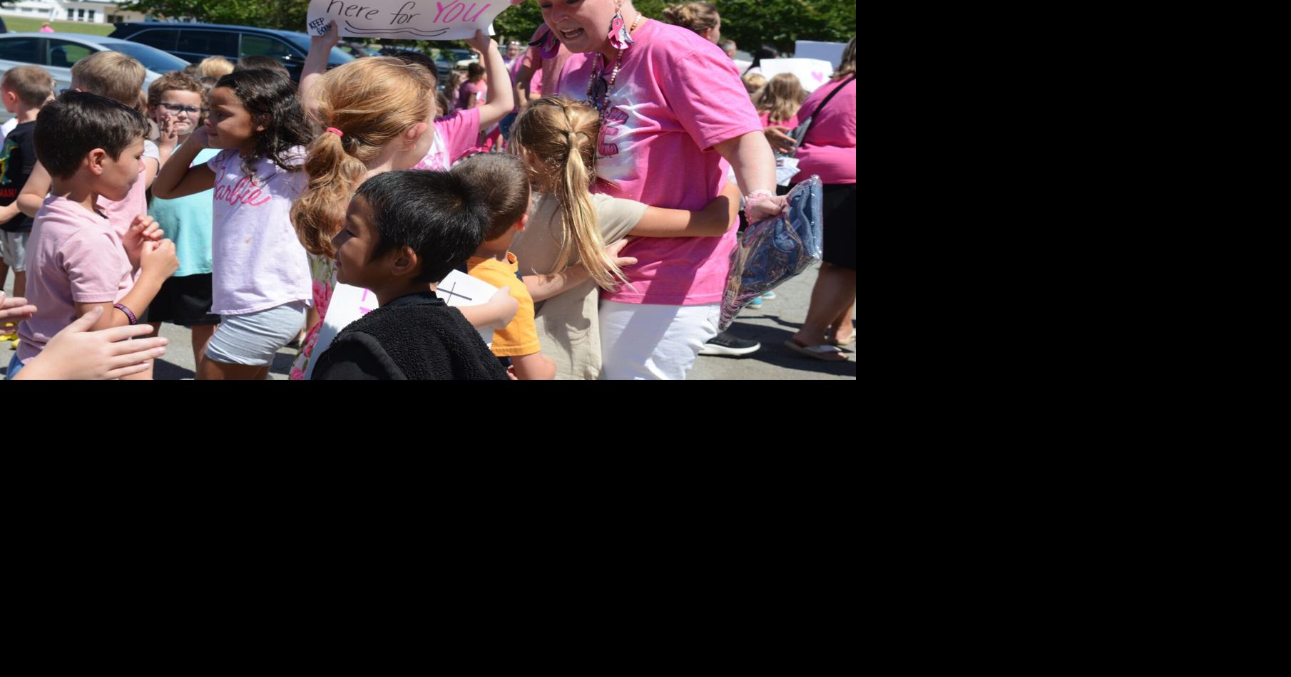 Ray Childers throws support behind teacher battling cancer