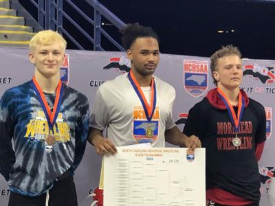 Patton’s Spann wins bronze at 2A wrestling state championships