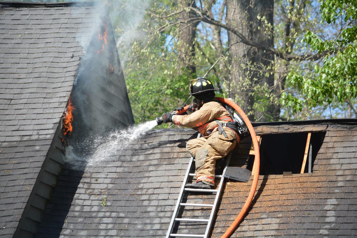 Firefighters battle garage, attic fire | Latest Headlines | morganton.com