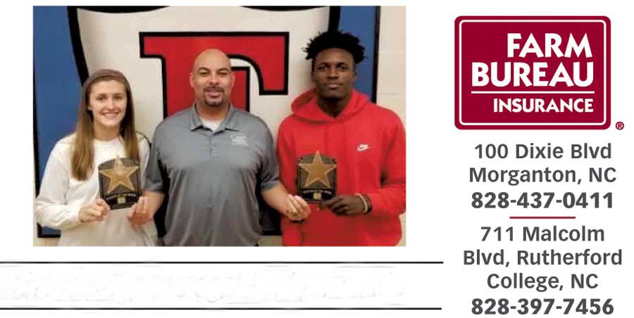 Freedom basketball players share county athlete of week