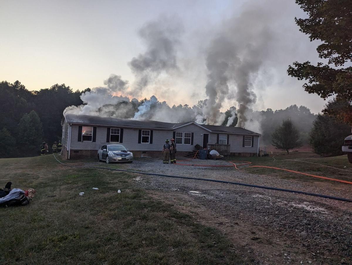 Chesterfield area home damaged in fire Sunday near Morganton