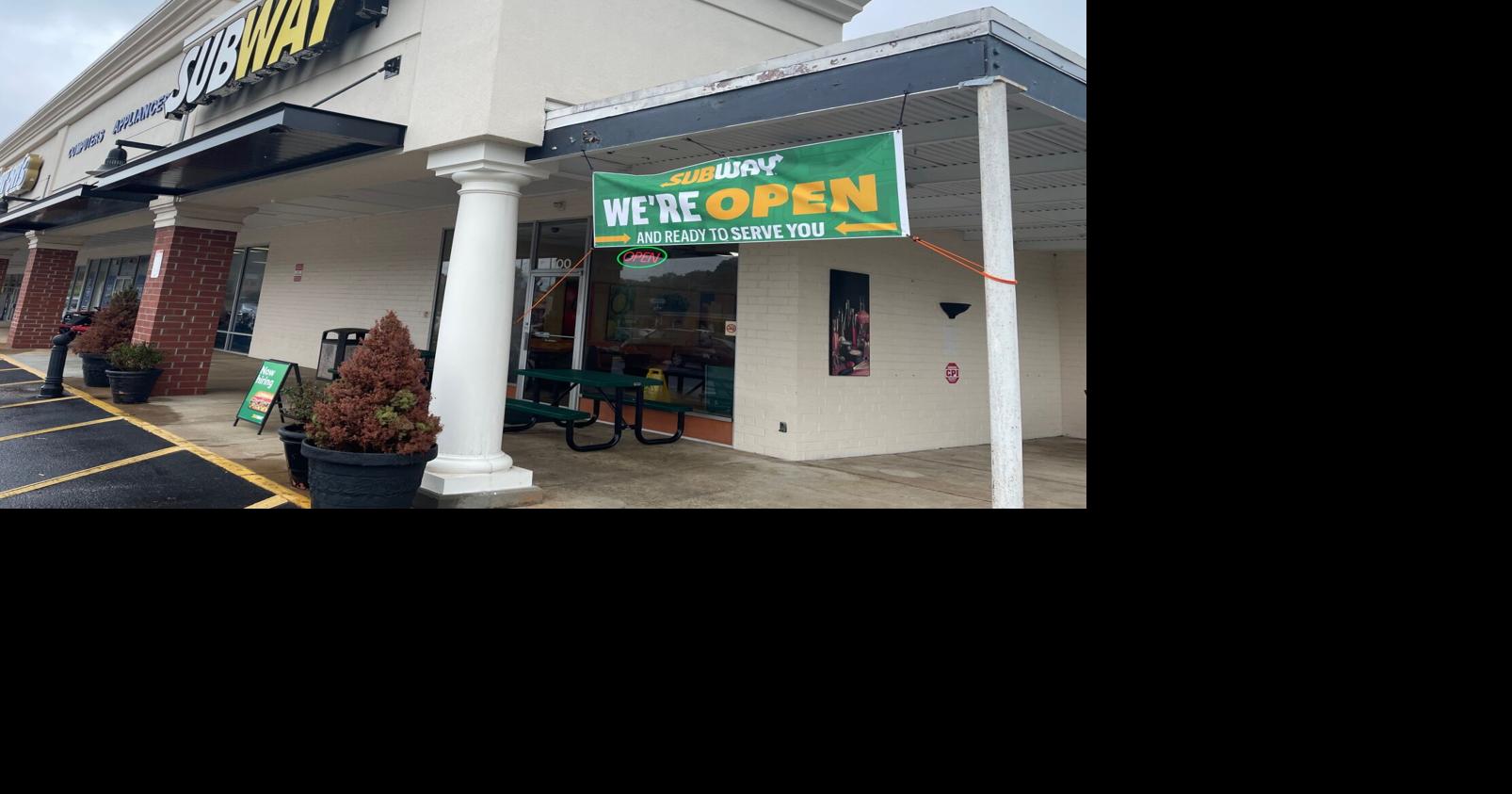 Morganton NC Subway on Fleming Drive open with new owner