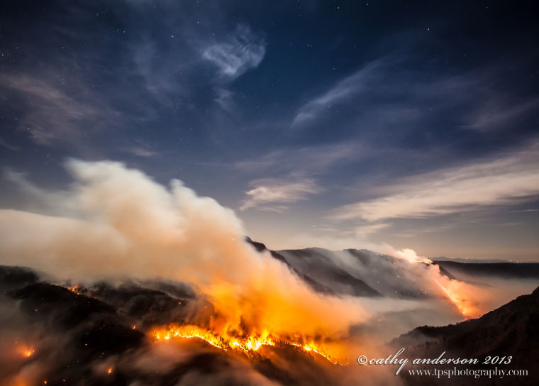 Table Rock fire photos