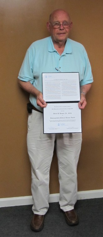 Doctor hammers away for better care