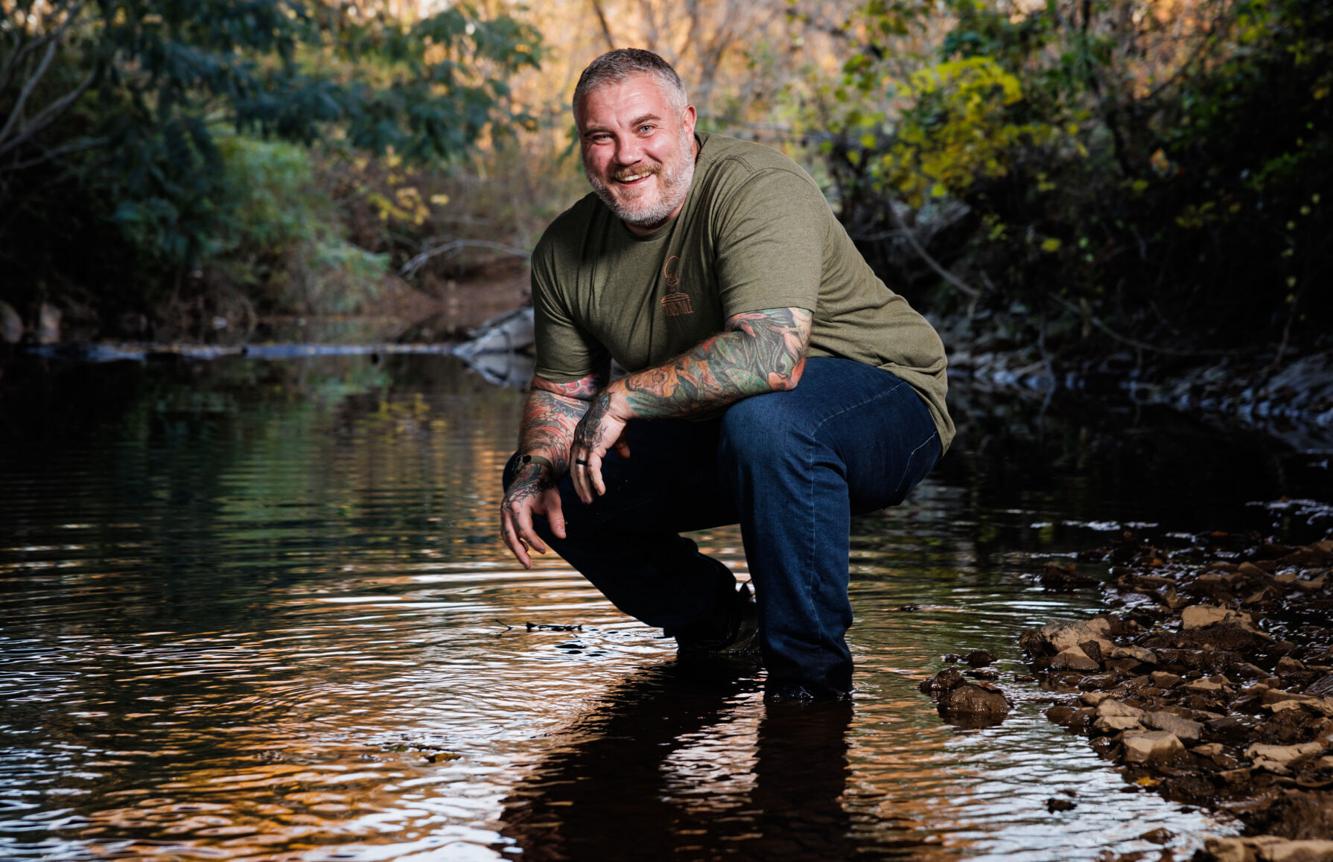 See photos of Iraq War Veteran who has published a book of poetry