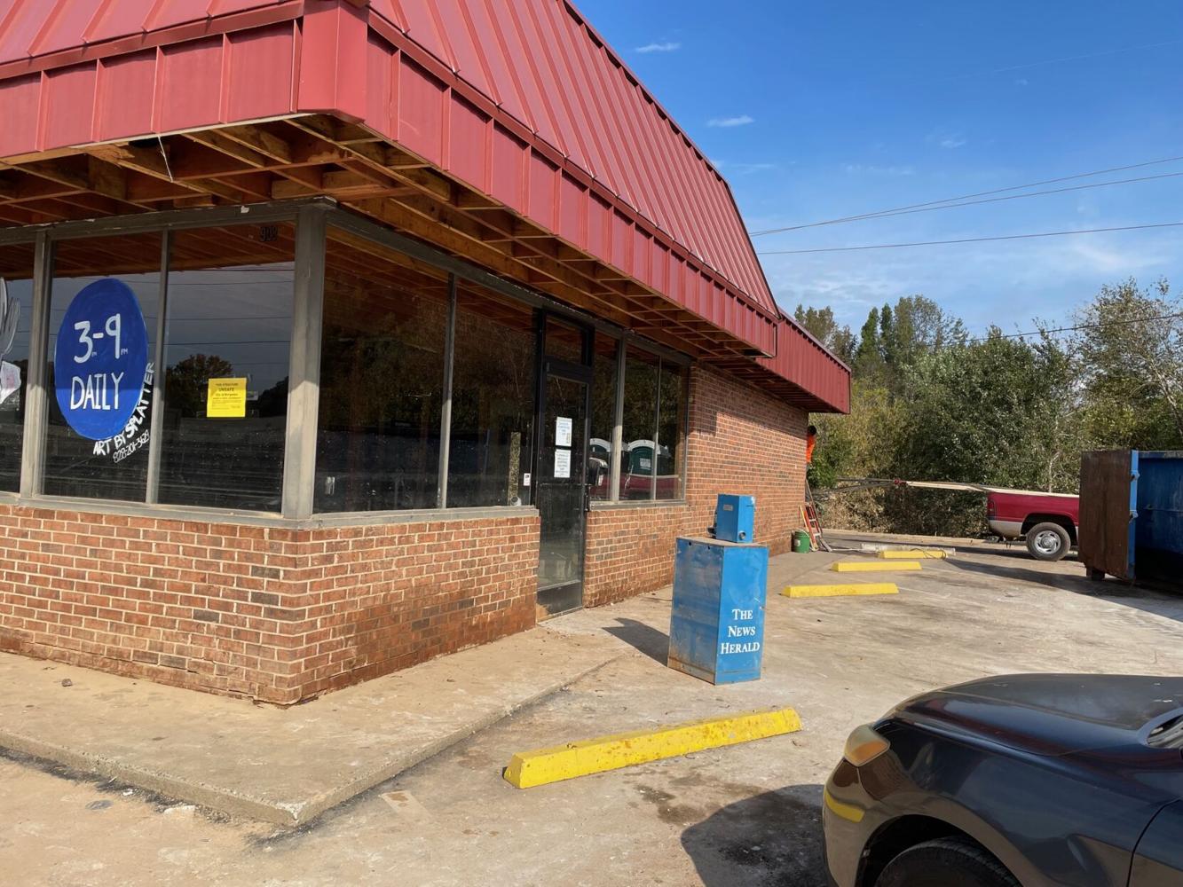 Morganton NC businesses start over after Hurricane Helene