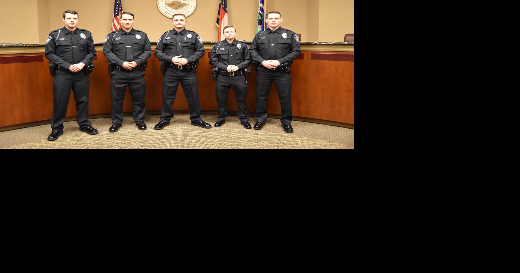 Public Safety swears in five new officers