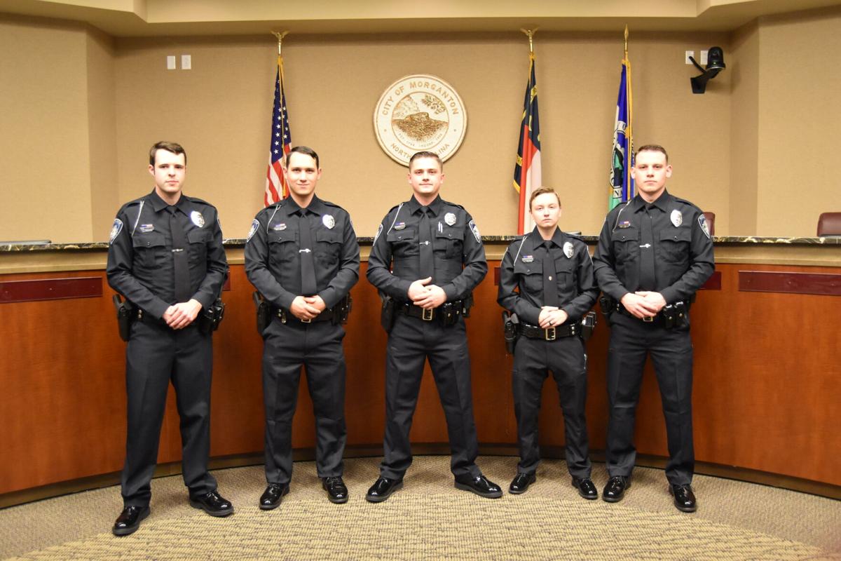 Public Safety swears in five new officers
