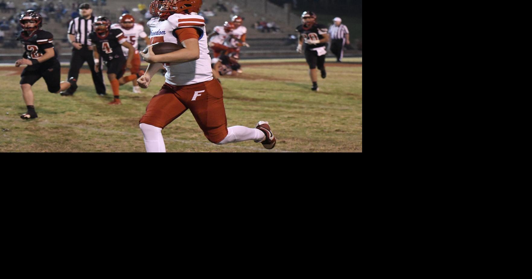 Freshman QB Ryder Huffman leads Freedom football to playoffs