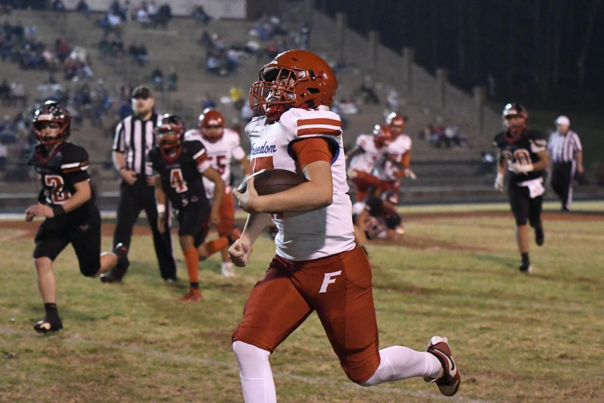 Freshman QB Ryder Huffman leads Freedom football to playoffs