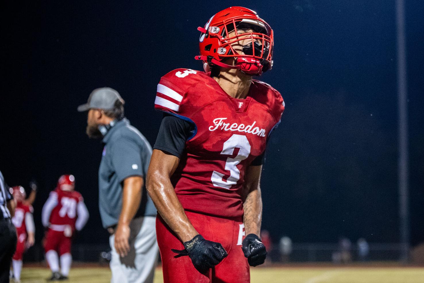 Freedom High School football hangs 70 on NC powerhouse