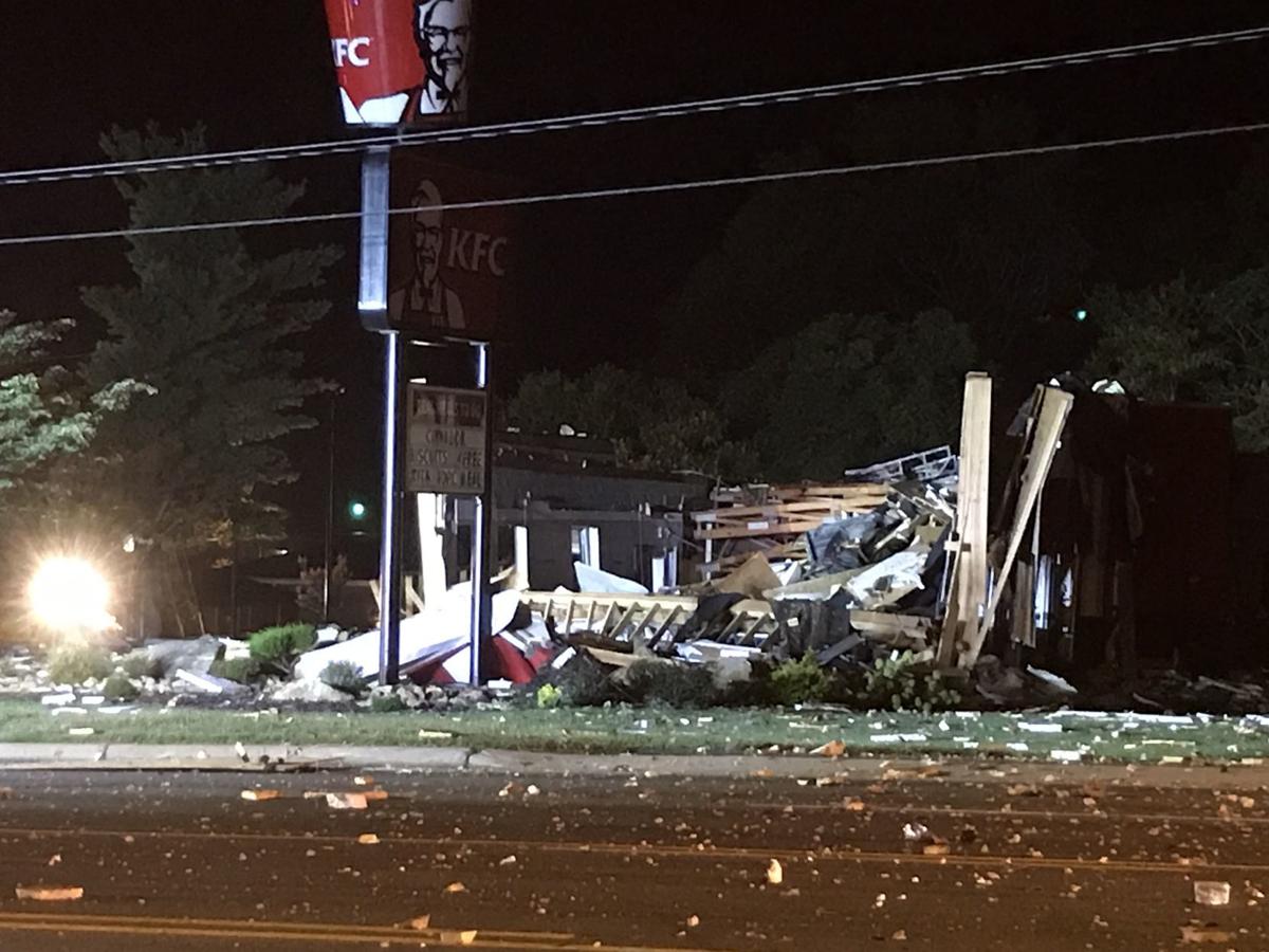 Massive explosion obliterated a North Carolina KFC, sending debris 1/4 ...