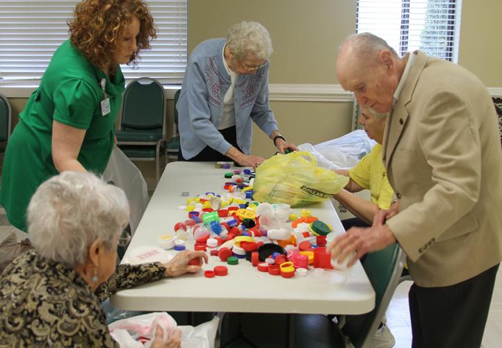Bottle Caps to Benches