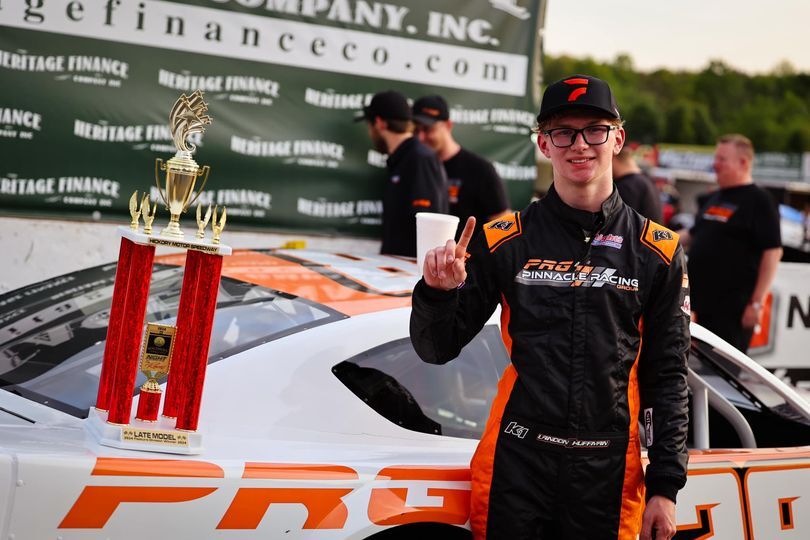 Huffman riding early-season momentum after 2nd Hickory win