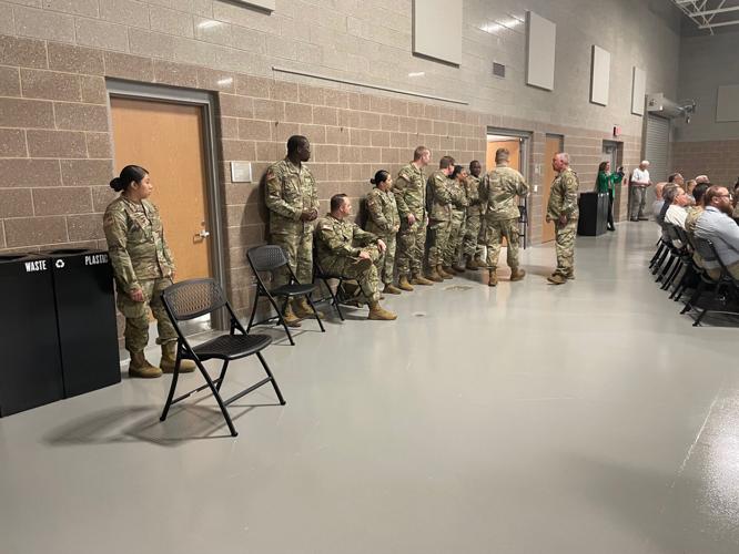Morganton National Guard training center opened with ceremony
