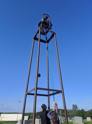 Church bells ring nightly as a call to pray
