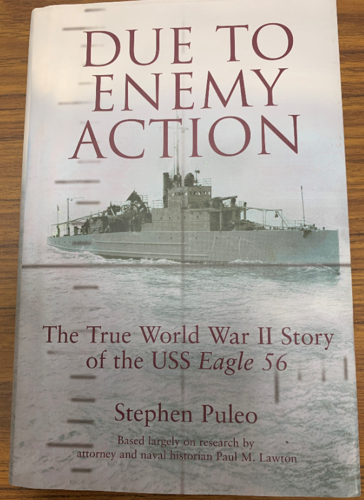 Book detailing sinking of ship includes local seaman