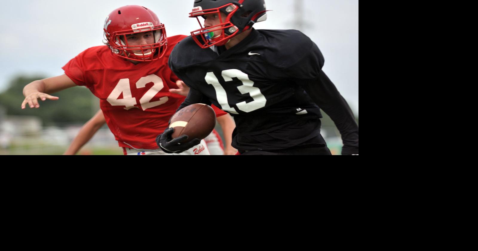 Three Burke Co. prep football teams face first scrimmage foes (with video)
