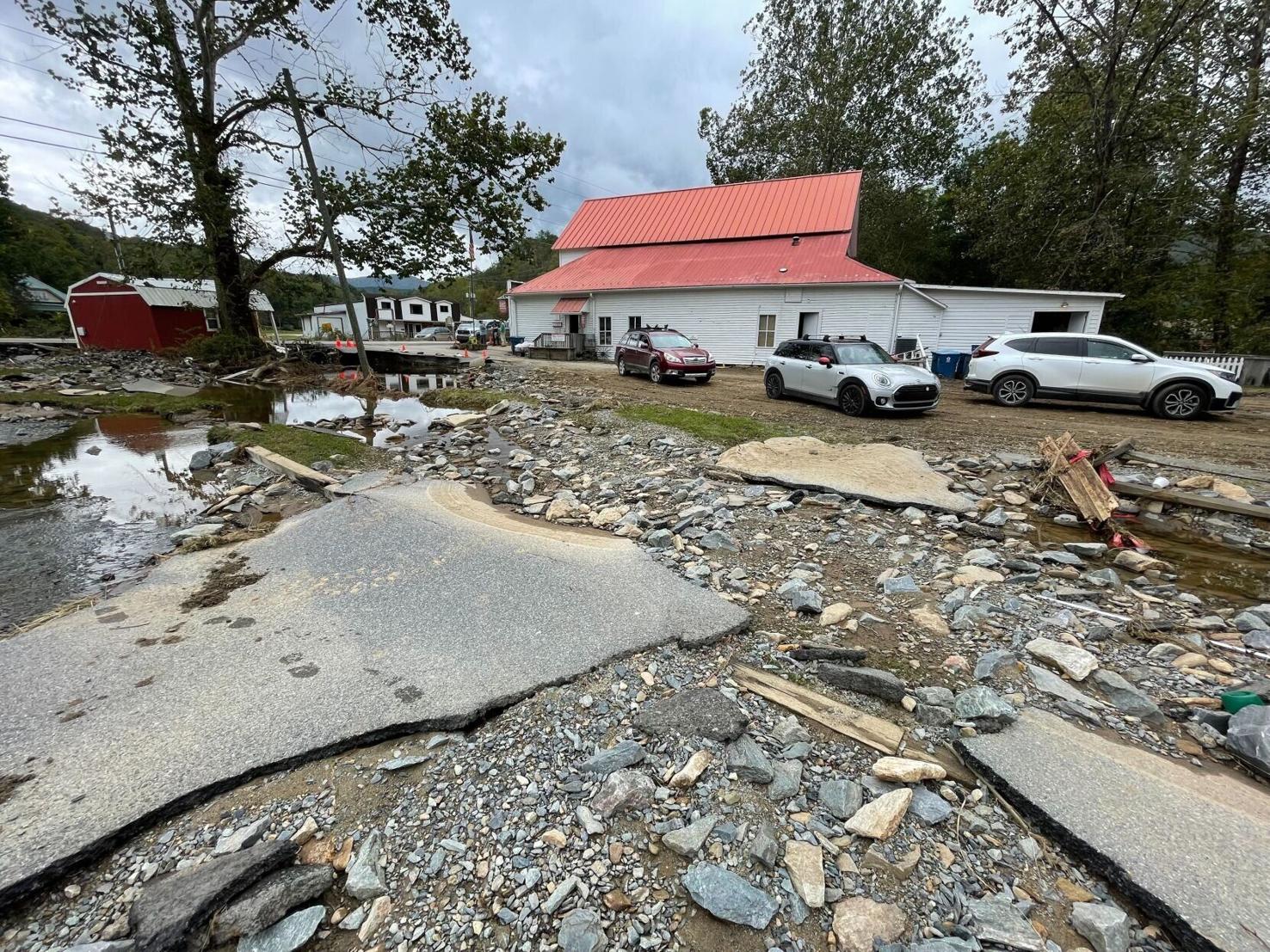 GALLERY: Aftermath of Helene's remnants in Boone area, Monday Sept. 30