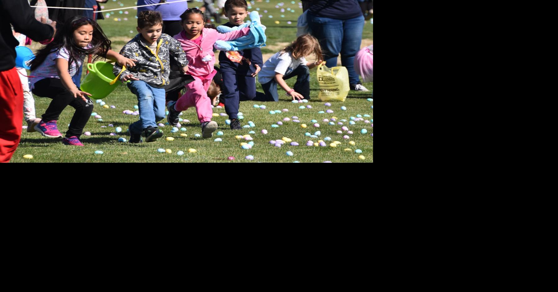 Morganton's egg hunt at the Catawba River Soccer Complex
