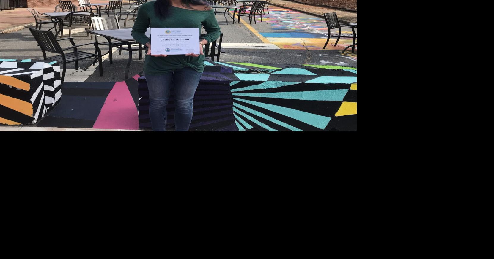 Morganton woman serves as shining example in recovery