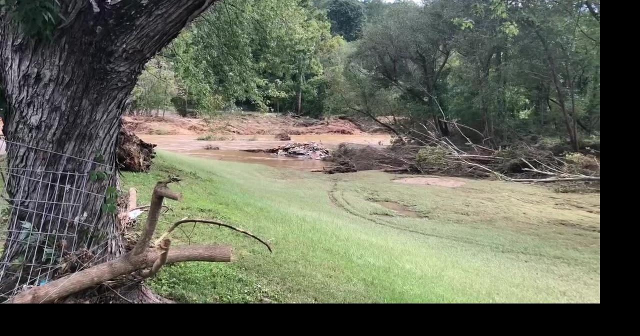 Flooding from the Catawba River ravaged McDowell County