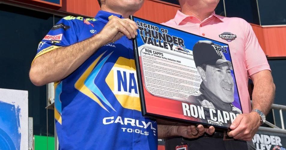 Capps inducted into Legends of Thunder Valley at Bristol